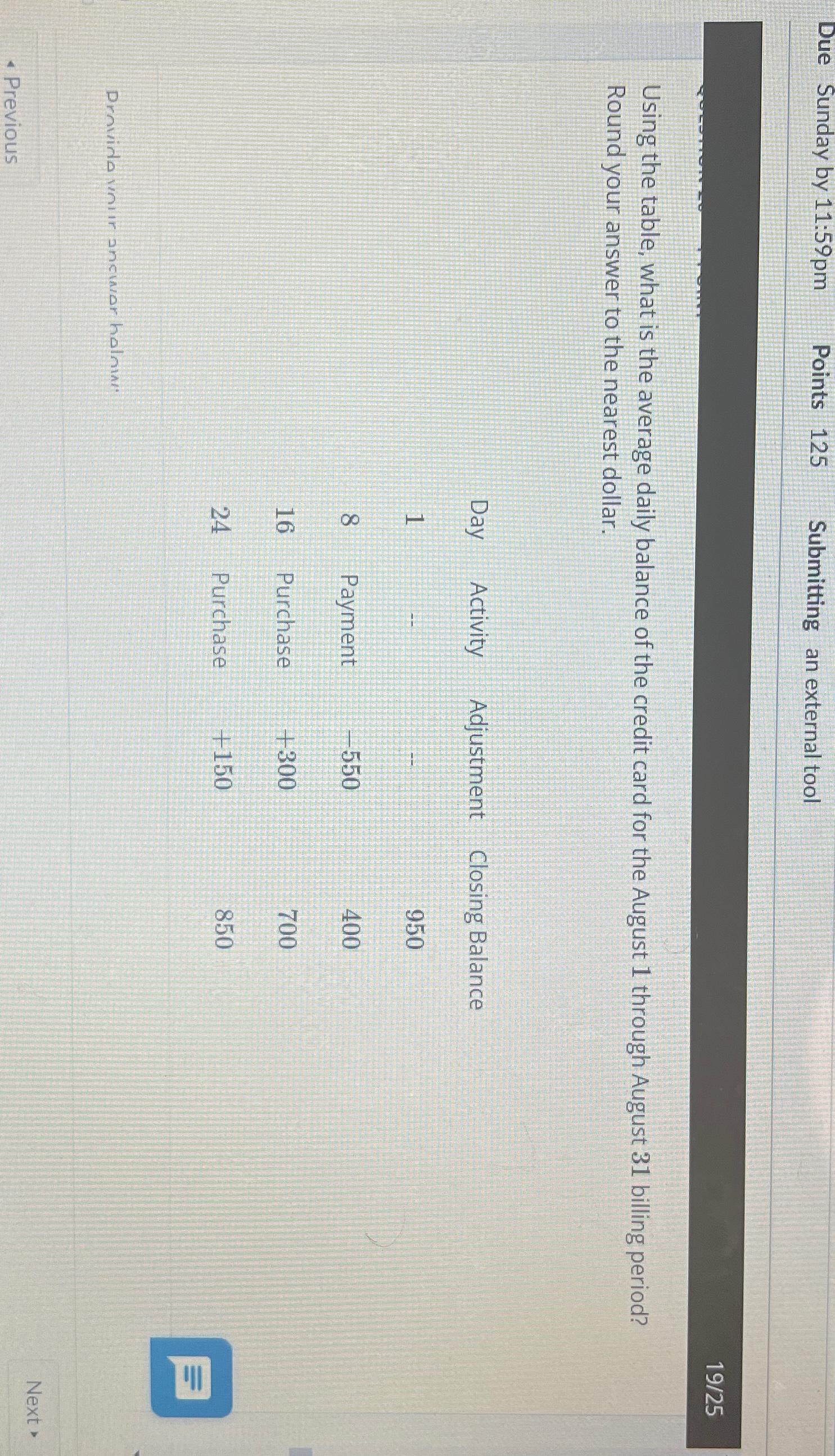Solved Due Sunday by 11:59pm Points 125, ﻿Submitting an | Chegg.com