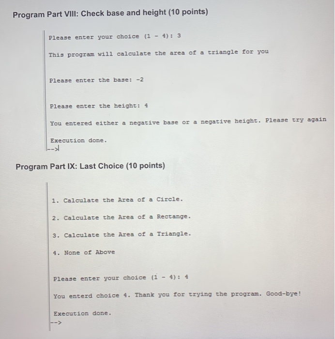 Solved Please use if - then - else - end, select, disp(), | Chegg.com