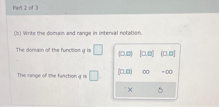 Solved Use the function below to answer the following | Chegg.com