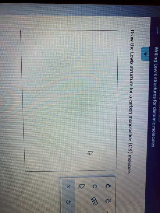 Solved Writing Lewis structures for diatomic molecules Draw | Chegg.com