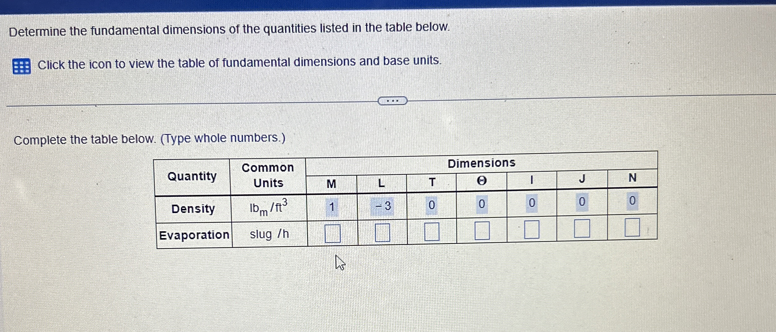 Solved Determine the fundamental dimensions of the | Chegg.com