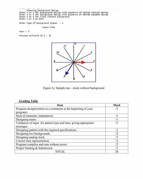 Solved Problem Definition Clocks have different ways of | Chegg.com