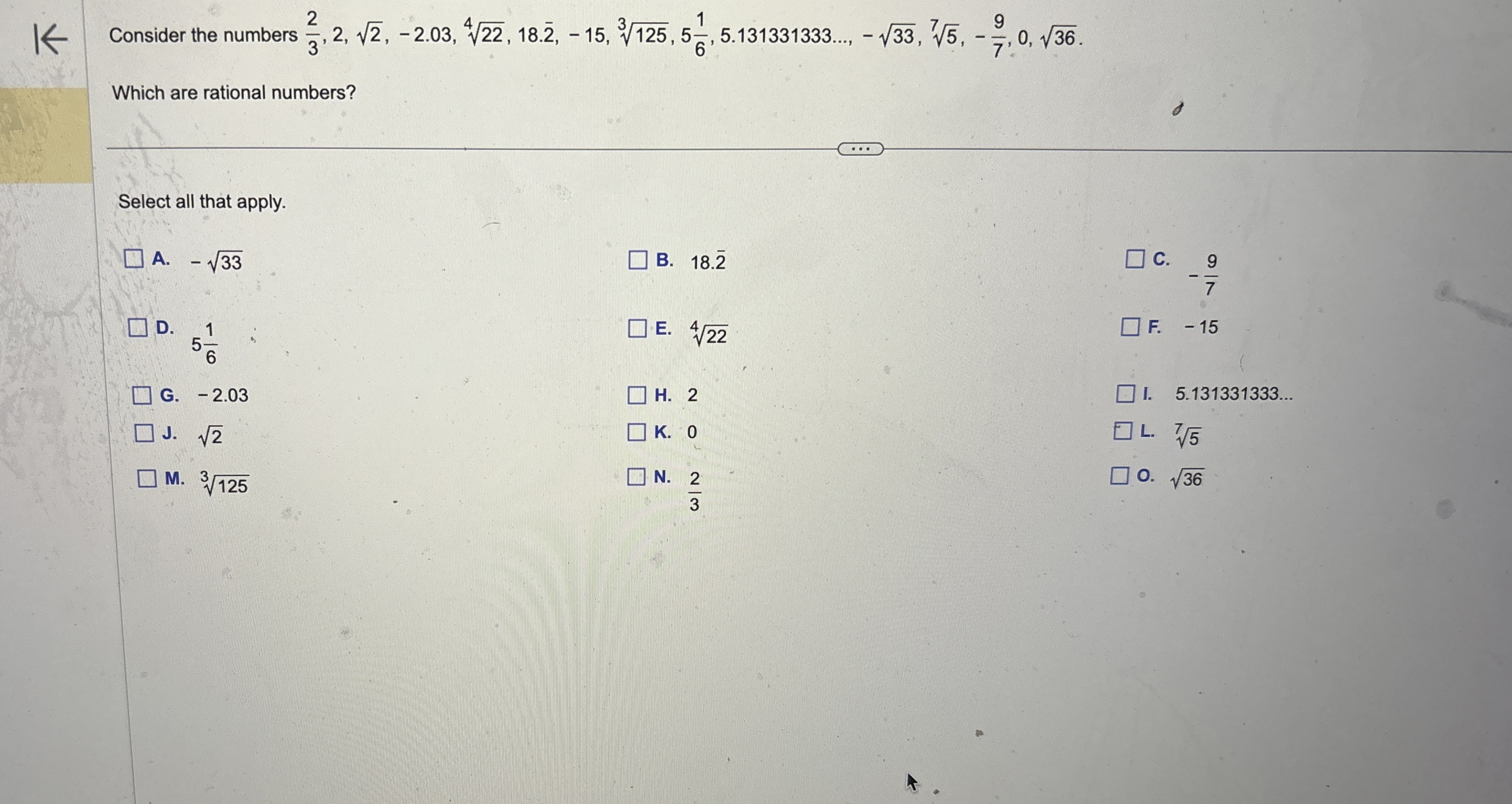 Solved Consider the numbers | Chegg.com