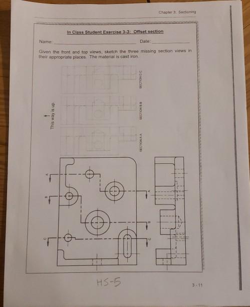 Solved Chaphor 3 Sectioning In Class Student Exercise 3.3. | Chegg.com