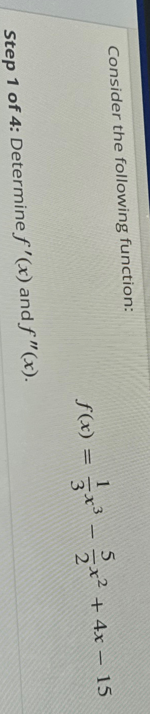 Solved Consider the following | Chegg.com