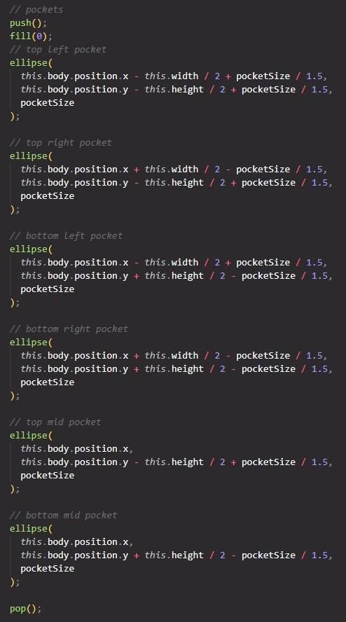 Solved Ball class * class Ball f constructor (x,y){ this. | Chegg.com