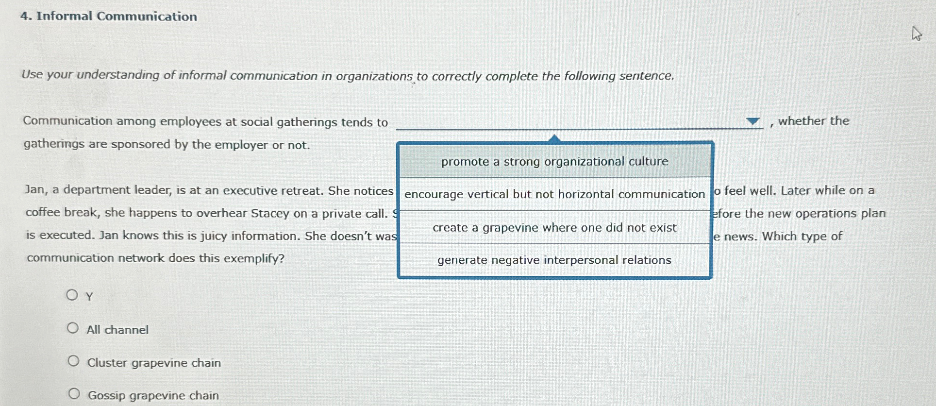 Solved Informal CommunicationUse your understanding of | Chegg.com