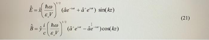 Solved 2- Calculate the commutation relation [Ê,] for the | Chegg.com