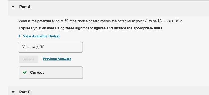 Solved Consider two points, A and B, which are located in a | Chegg.com
