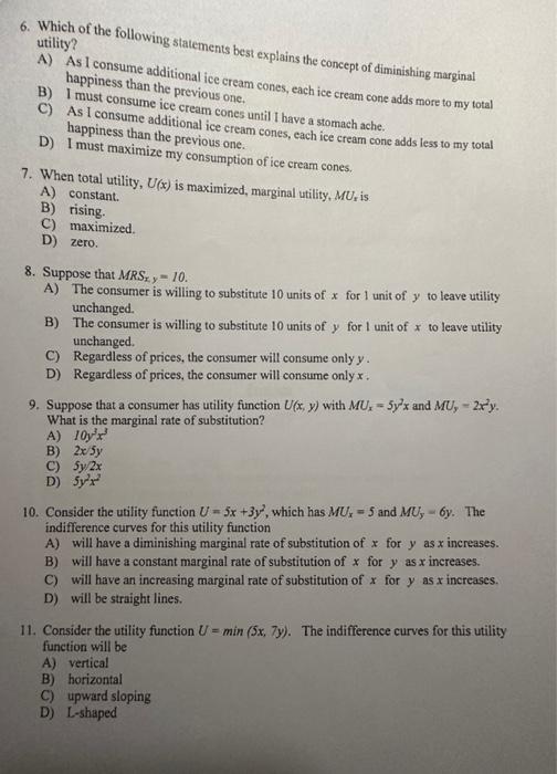 Solved 1. The assumption that preferences are complete | Chegg.com