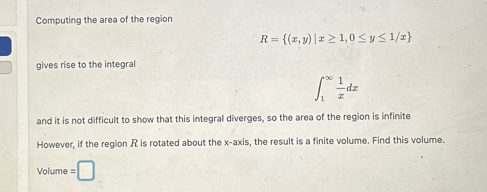 Solved Computing the area of the | Chegg.com