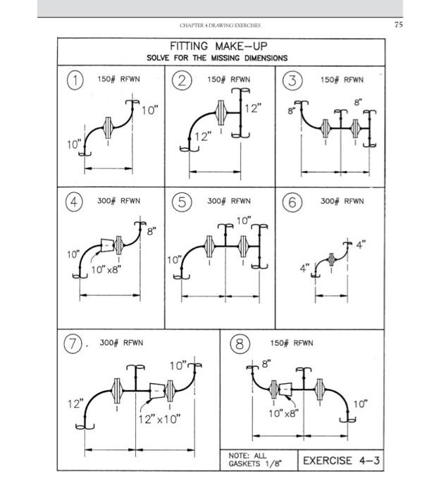 Solved I need help solving for these dimensions using the | Chegg.com