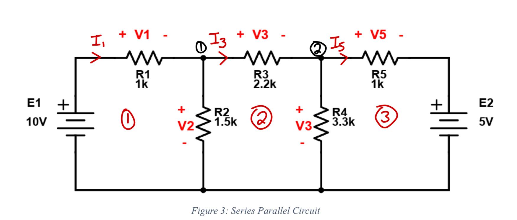 Solved Figure 3: Series Parallel Circuit | Chegg.com