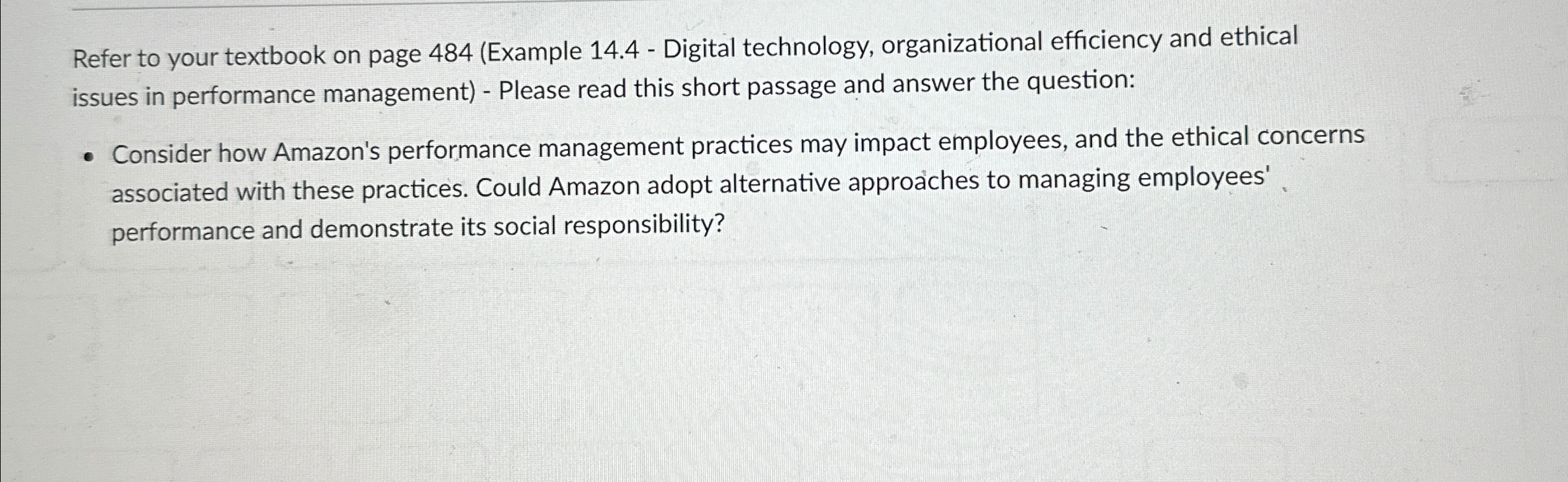 Solved Refer to your textbook on page 484 (Example 14.4 - | Chegg.com