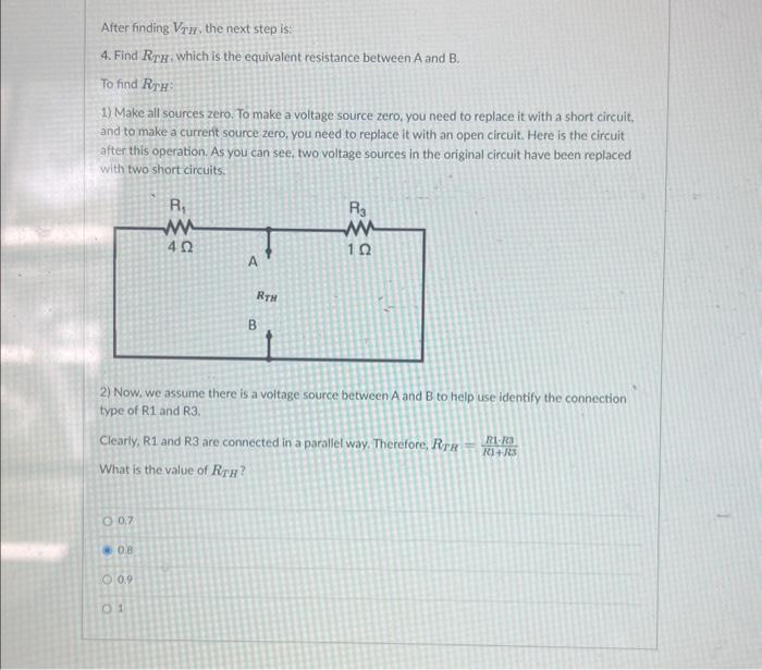 Solved Finally, we can simplify the original complex circuit | Chegg.com