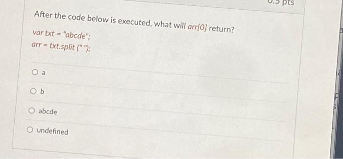 Solved After The Code Below Is Executed What Will Arr[0]