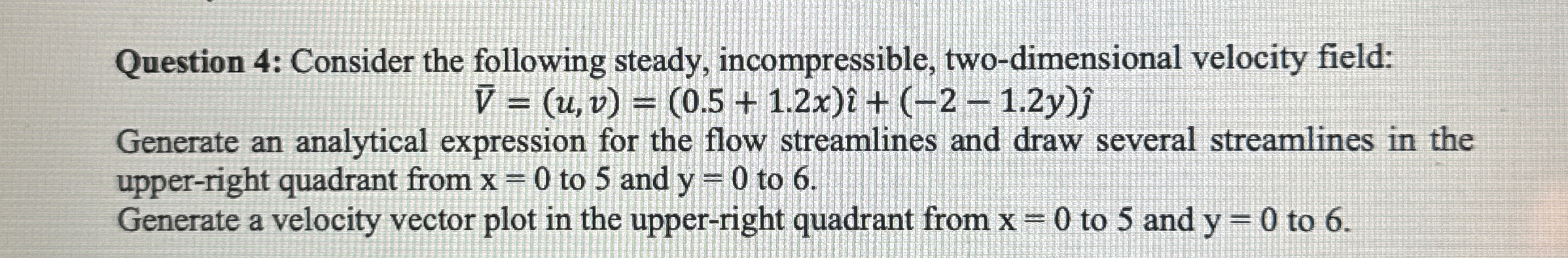 Solved Question 4: Consider the following steady, | Chegg.com