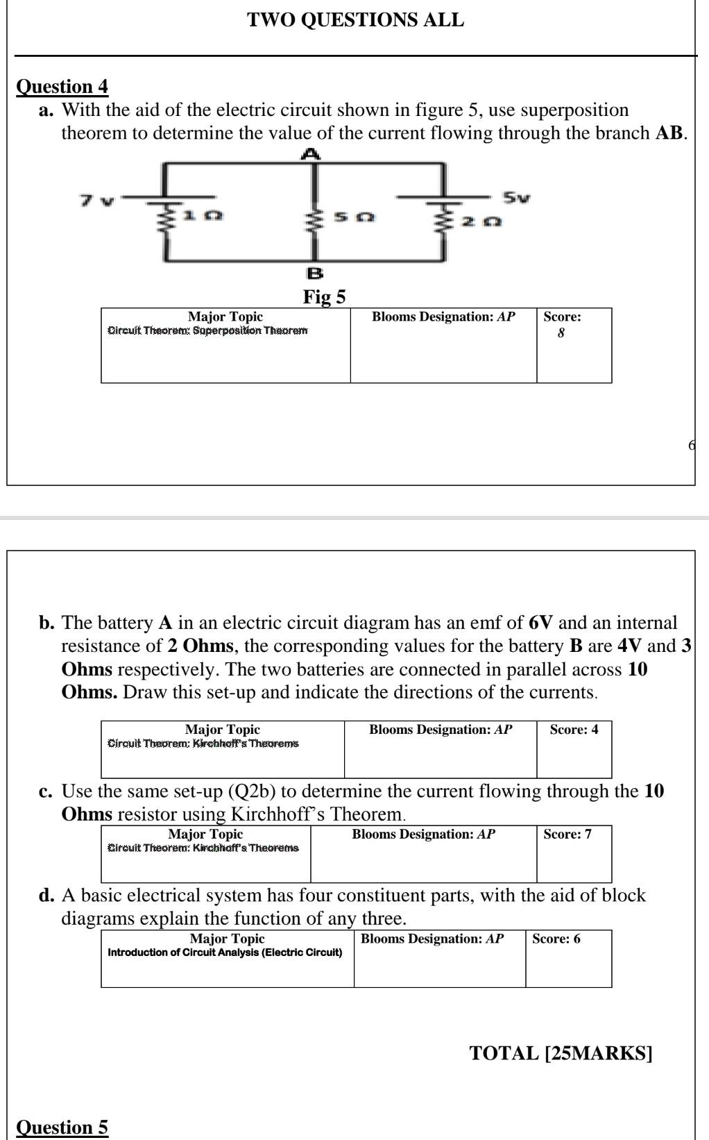 Solved TWO QUESTIONS ALL Question 4 a. With the aid of the | Chegg.com