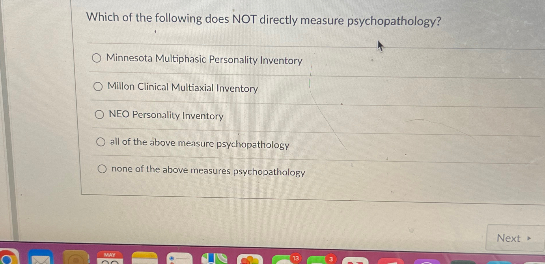 Solved Which of the following does NOT directly measure | Chegg.com
