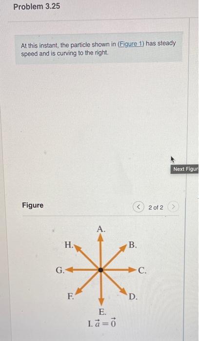 Solved Problem 3.25 At this instant, the particle shown in | Chegg.com