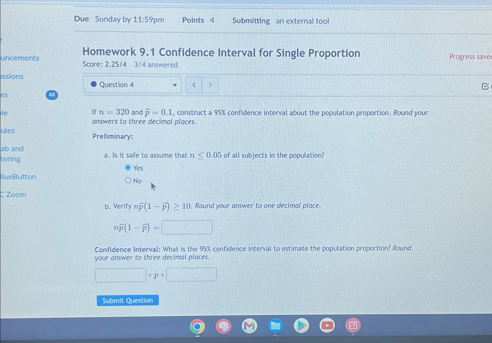 Solved Due Sunday by 11:59pmPoints 4Submitting an external | Chegg.com