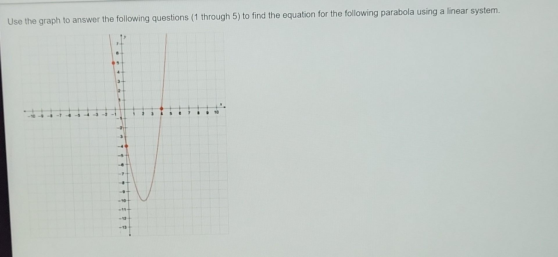 Solved 1. write the linear system: 2. solve the system | Chegg.com