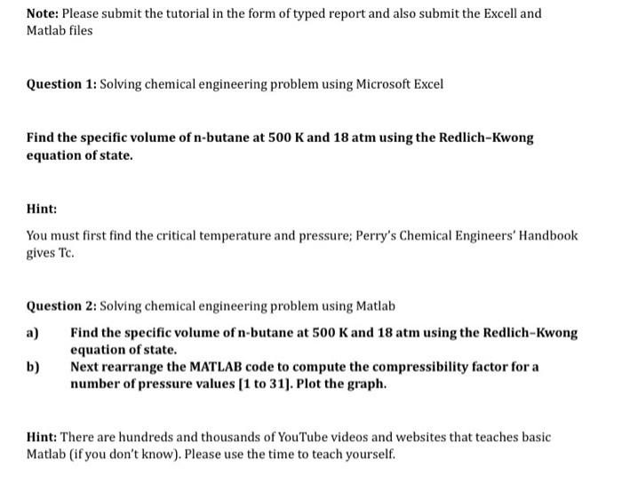 Solved Note: Please submit the tutorial in the form of typed | Chegg.com