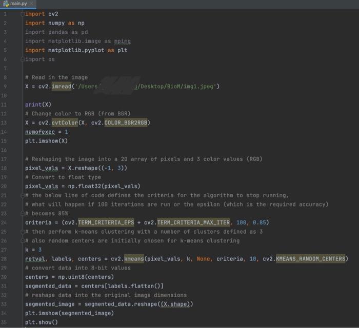 Solved Perform k-means color clustering in two photos you | Chegg.com