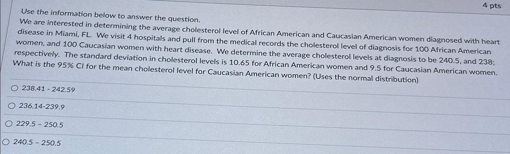 Solved Please help ASAP4 ﻿ptsUse the information below to | Chegg.com
