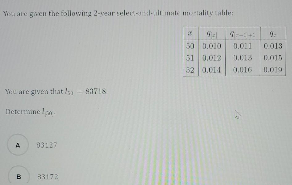 Solved You are given the following 2-year | Chegg.com