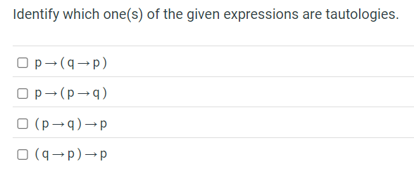 Solved tatements is ﻿NOT logically ﻿equivalent to ﻿that | Chegg.com