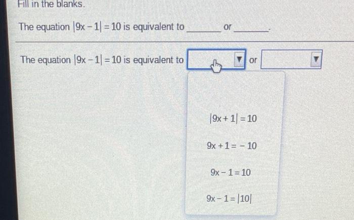 Solved Fill in each blank so that the resulting statement is | Chegg.com