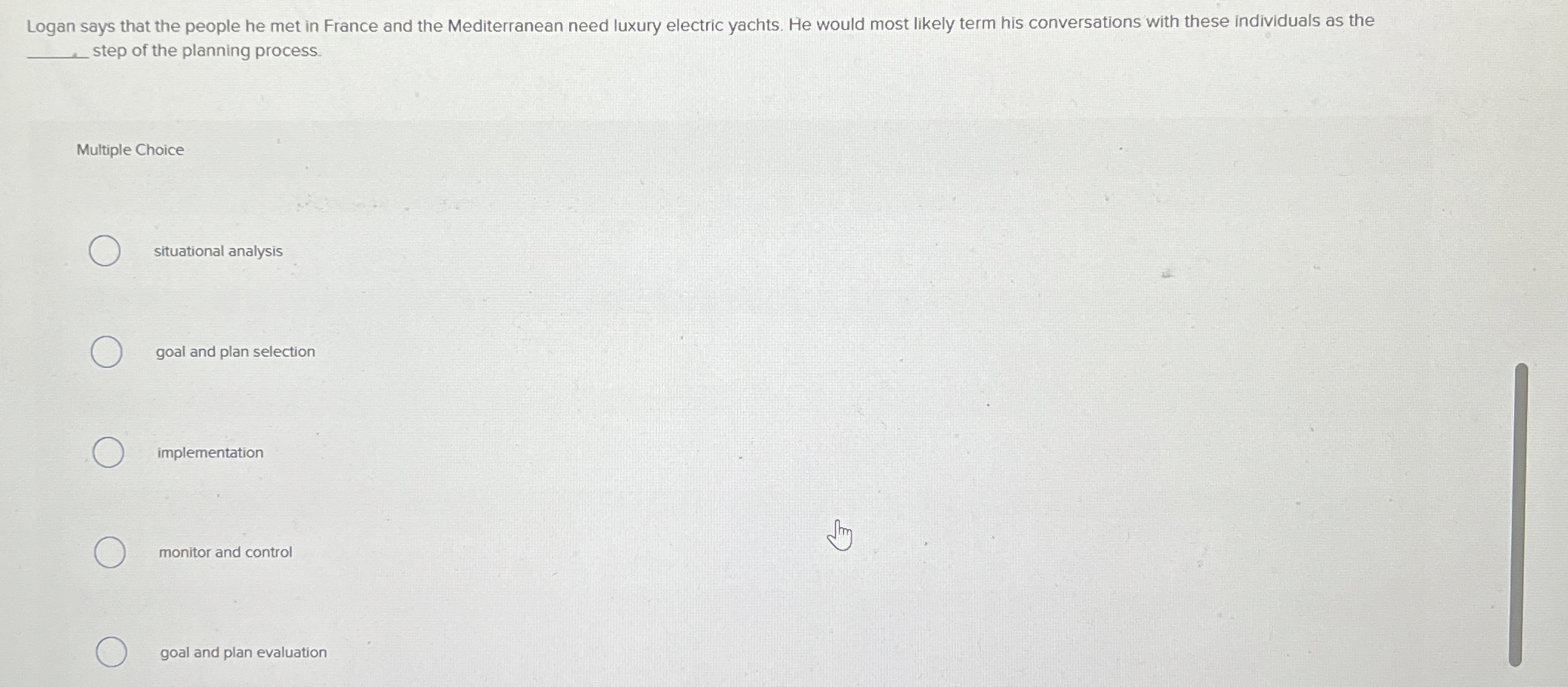 Solved Logan says that the people he met in France and the | Chegg.com