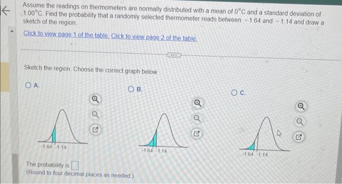 Solved Assume the readings on thermometers are normally | Chegg.com