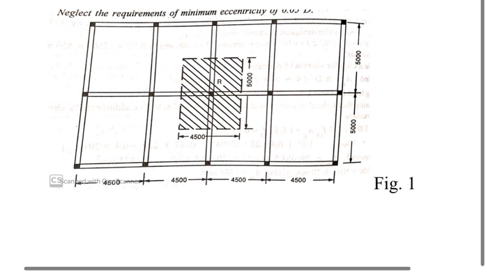 Solved = 1. Design an internal RC short column R for a three | Chegg.com