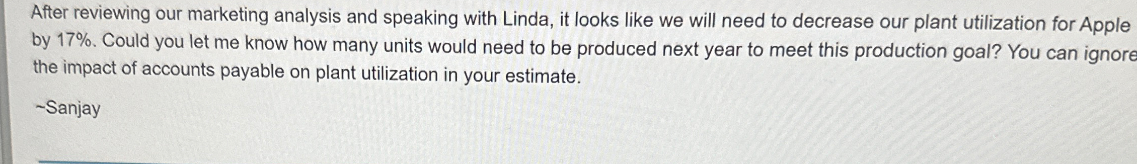 Solved After reviewing our marketing analysis and speaking | Chegg.com