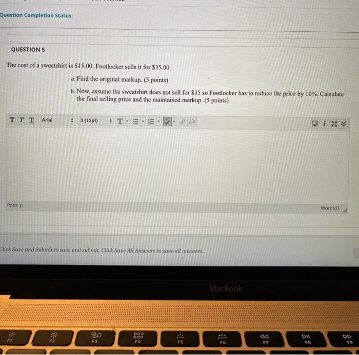Solved Formulas for Retailing Math Posted on: Thursday, | Chegg.com