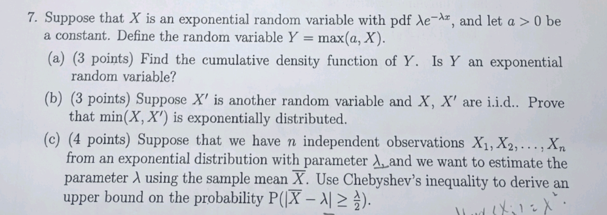 Solved Suppose that X is an Suppose that x ﻿is an | Chegg.com