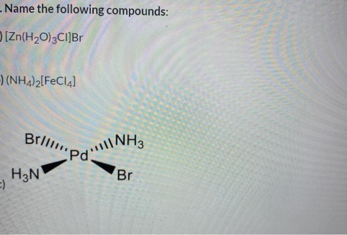 Solved NH3 H NH3 OM H3N, NH₃ Mn Mn Cls NH3 H3N "NH₂ H3N NH3 | Chegg.com