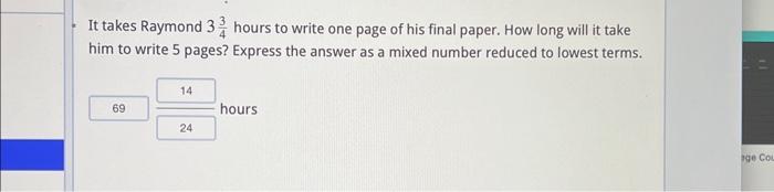 Solved Convert the following mixed numbers into improper | Chegg.com