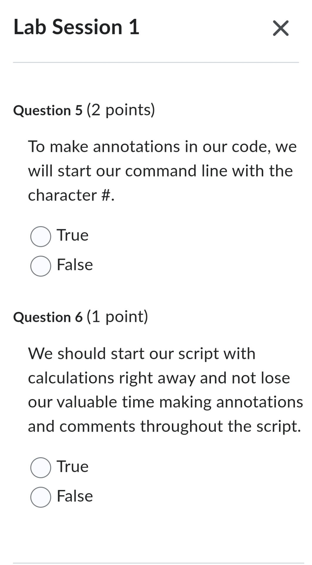 Solved Question 1 (1 ﻿point)RStudio is just an interface | Chegg.com