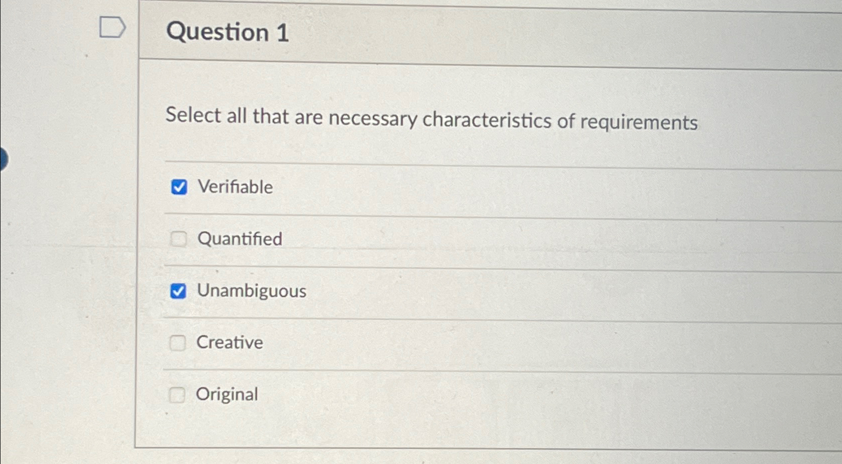 Solved Question 1Select all that are necessary | Chegg.com Solved Question 1Select all that are necessary | Chegg.com