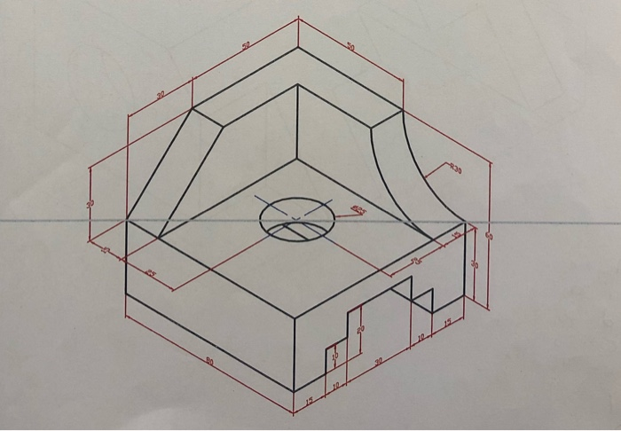 Solved draw hand sketch right, top, left viewfree hand | Chegg.com