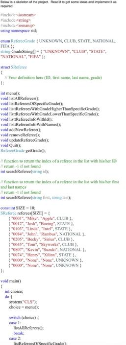 Solved Structures And Enumeration A You Are To Write A