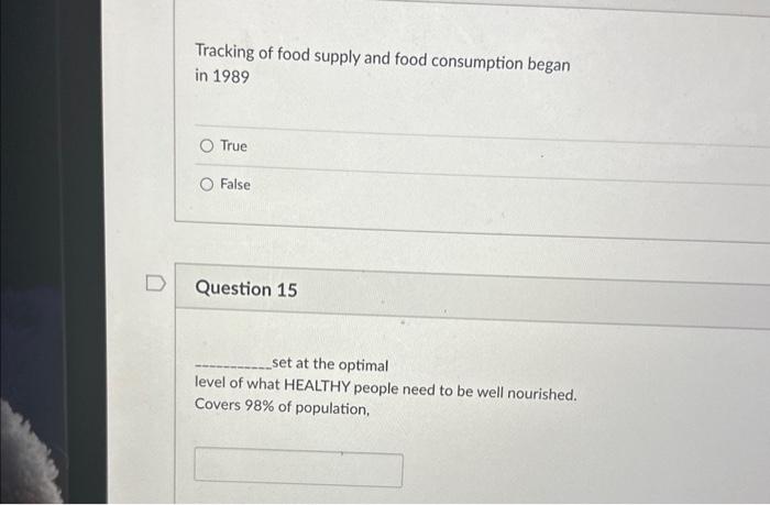 Solved A single 24-hour recall does not provide an accurate | Chegg.com