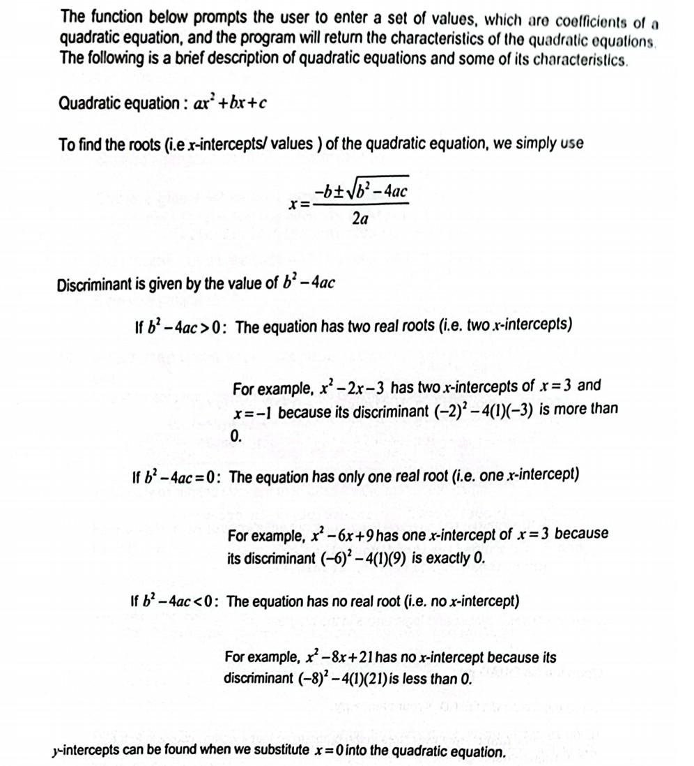 Solved The function below prompts the user to enter a set of | Chegg.com