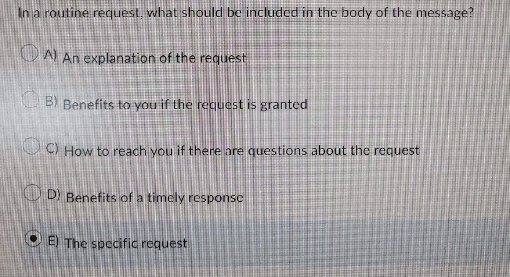 Solved When closing a negative message on a respectful note, | Chegg.com