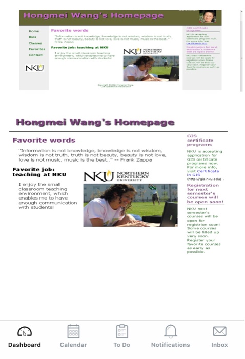 Solved Problem 1 Create a web page about introduction to | Chegg.com