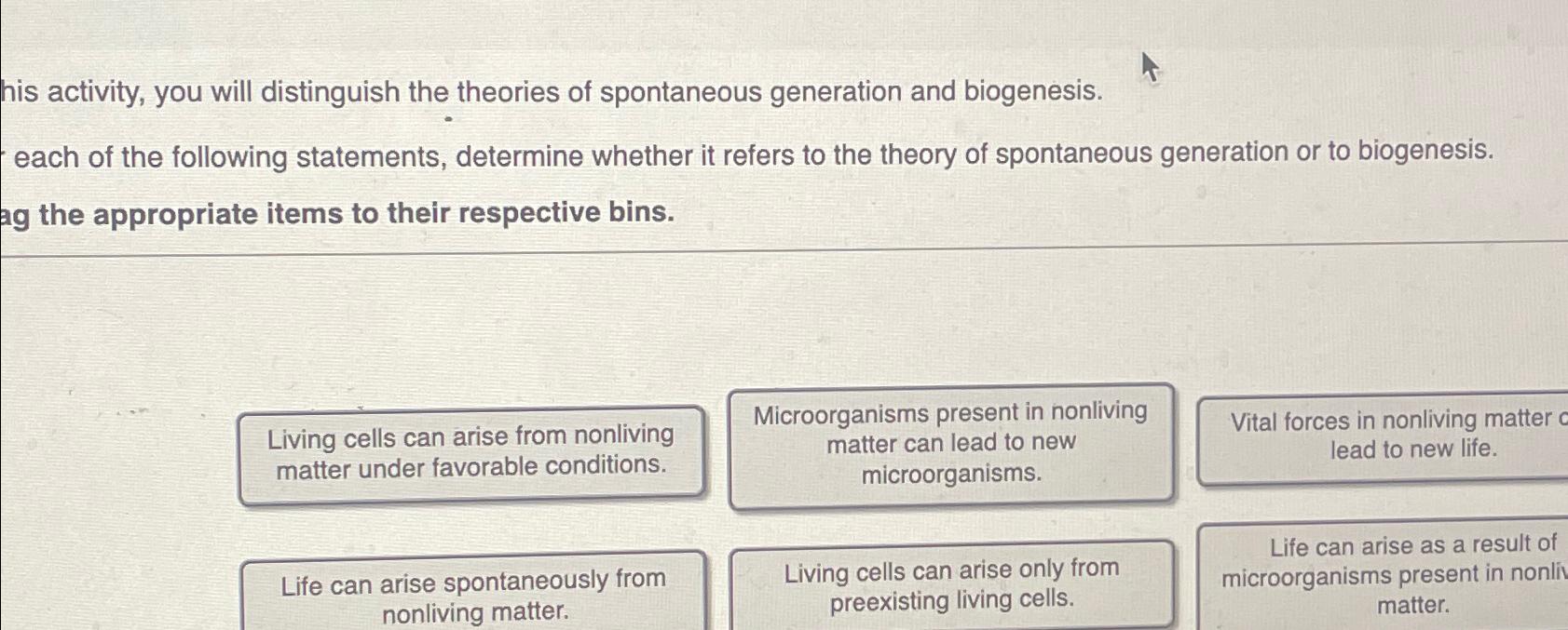 Solved his activity, you will distinguish the theories of | Chegg.com