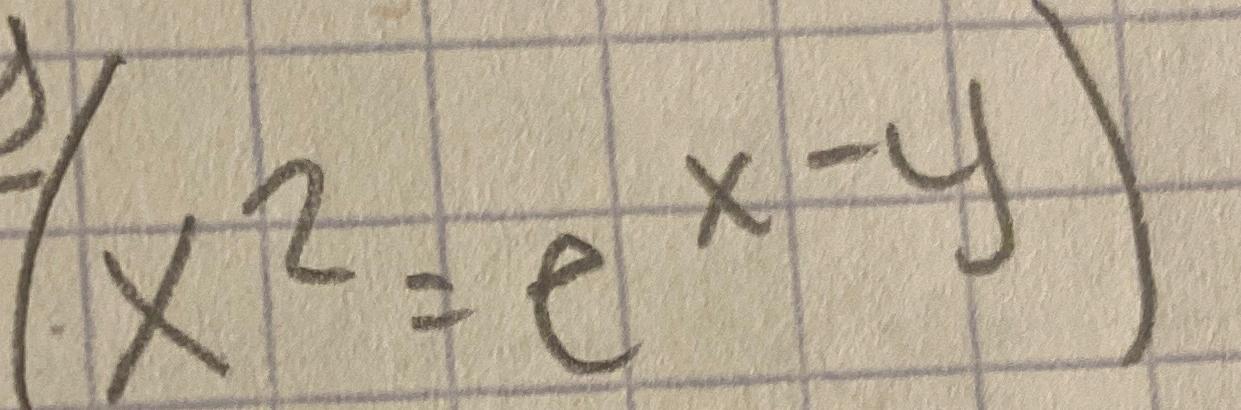 Solved Ex Y ﻿implicitly Differentiate 2187